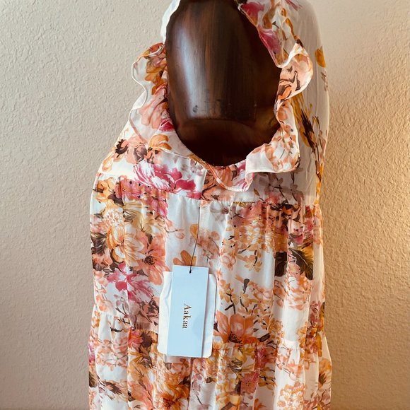 Aakaa | Dresses | Aakaa Floral Dress | Poshmark